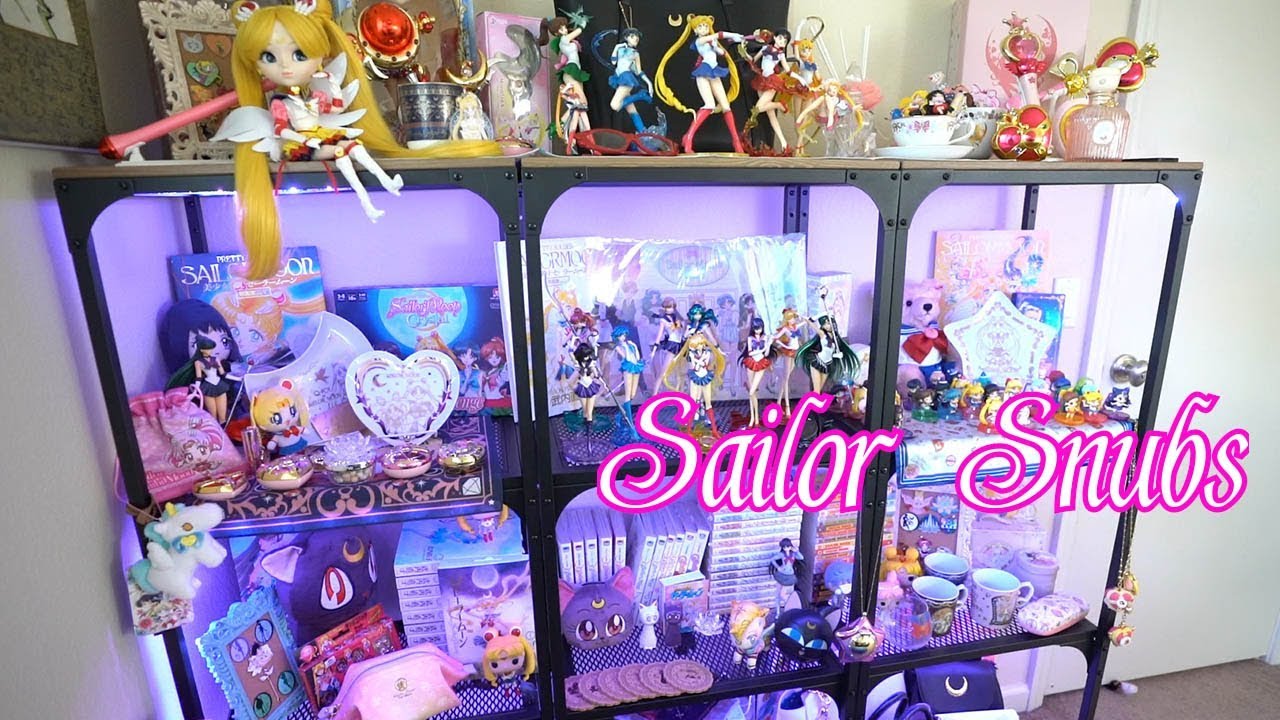 My Sailor Moon Collection and Room Tour! - Sailor Moon Reviews by ...