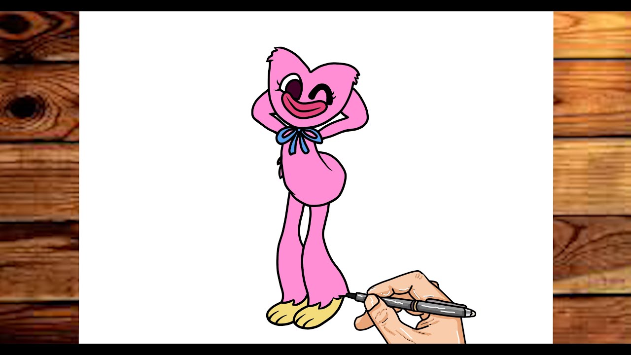 Huggy Wuggy - Kissy Missy drawing - YouTube