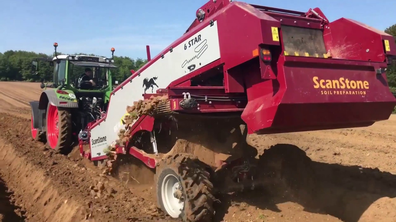 ScanStone 6 Star EcoStar Destoner - France - YouTube