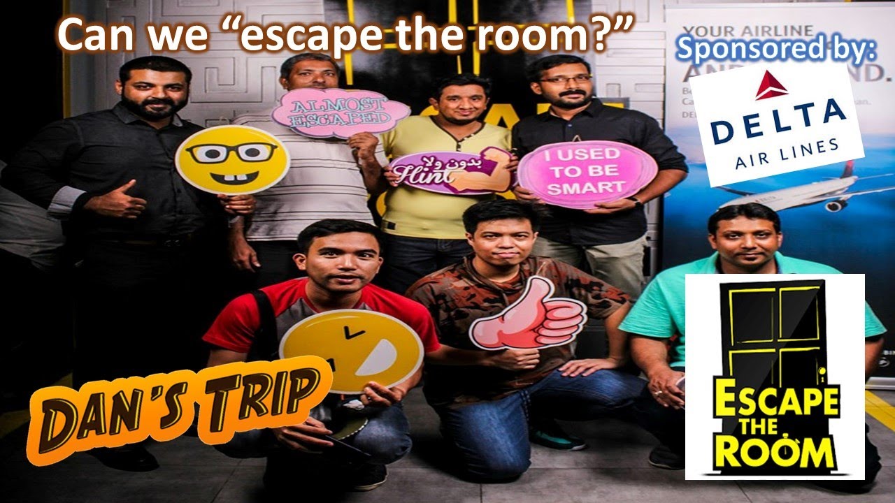 Khobar Vlog: Escape the Room (Sponsored by Delta Airlines) - YouTube