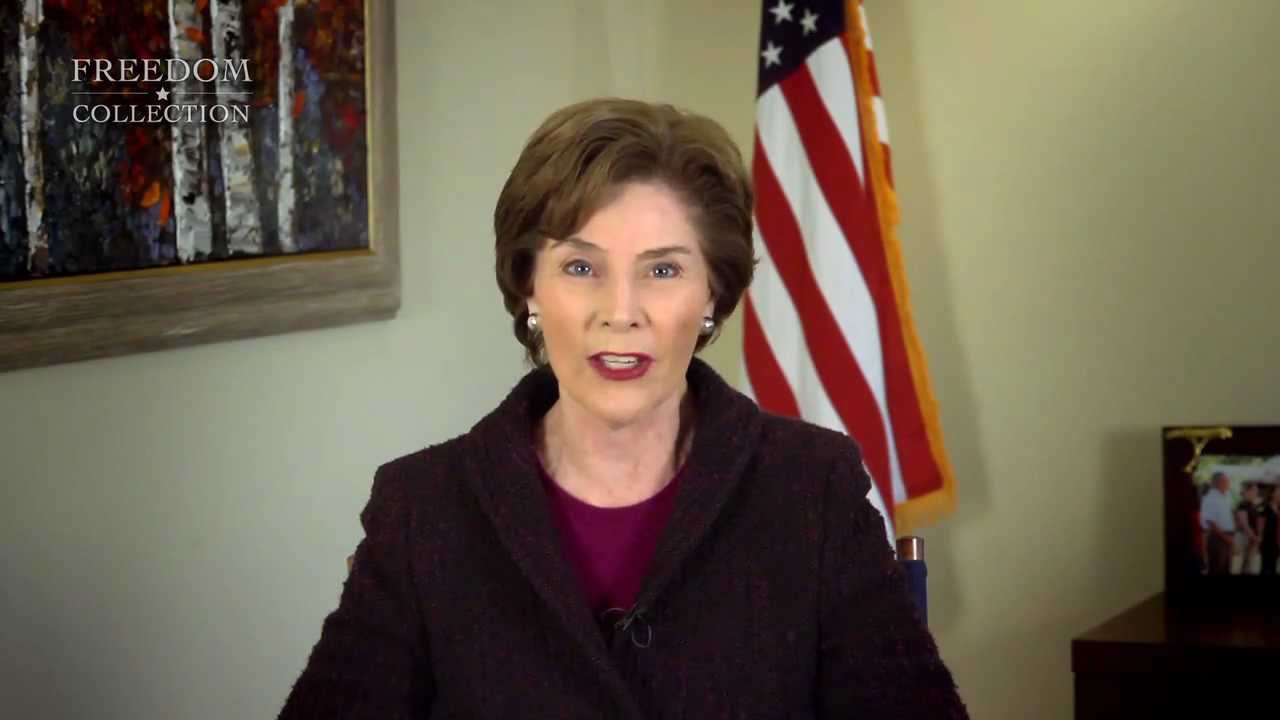 Mrs. Laura W. Bush: Commemorating Vaclav Havel - YouTube