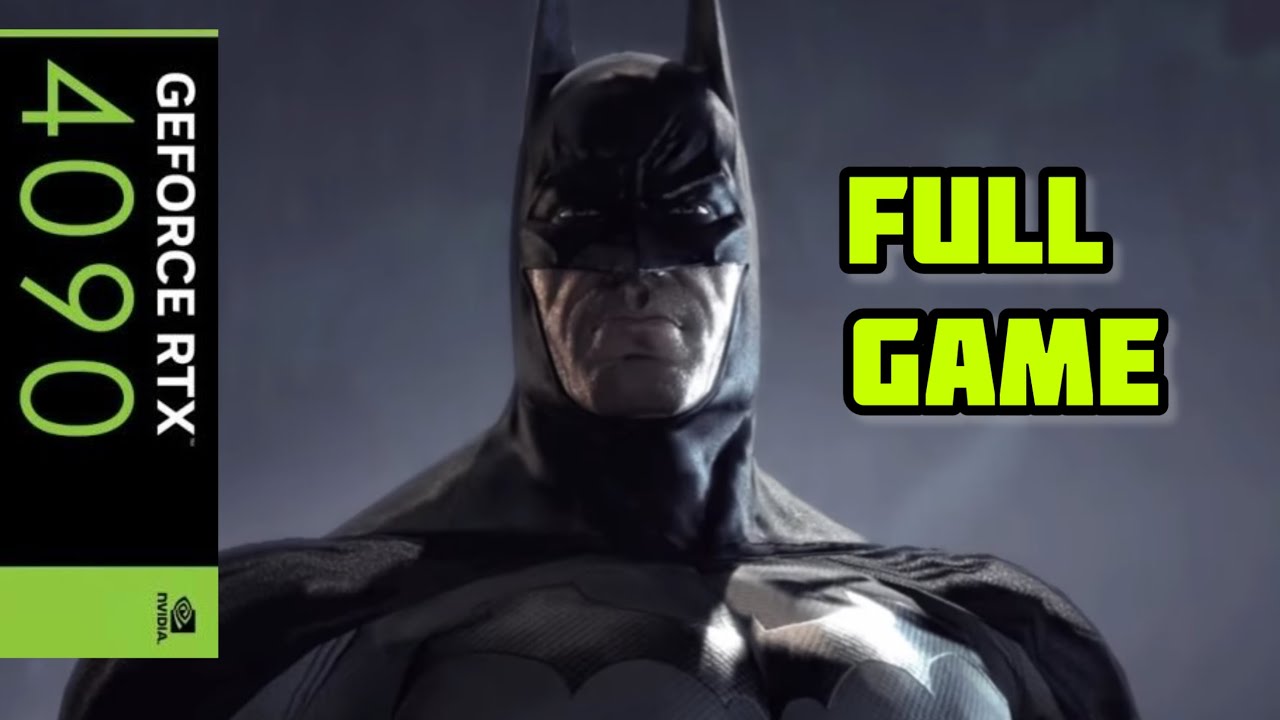 Batman: Arkham Asylum. Full PC Gameplay on RTX 4090 | 60 FPS #gaming ...