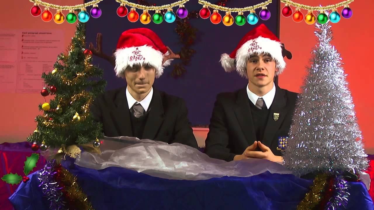 Rutlish news christmas special - YouTube