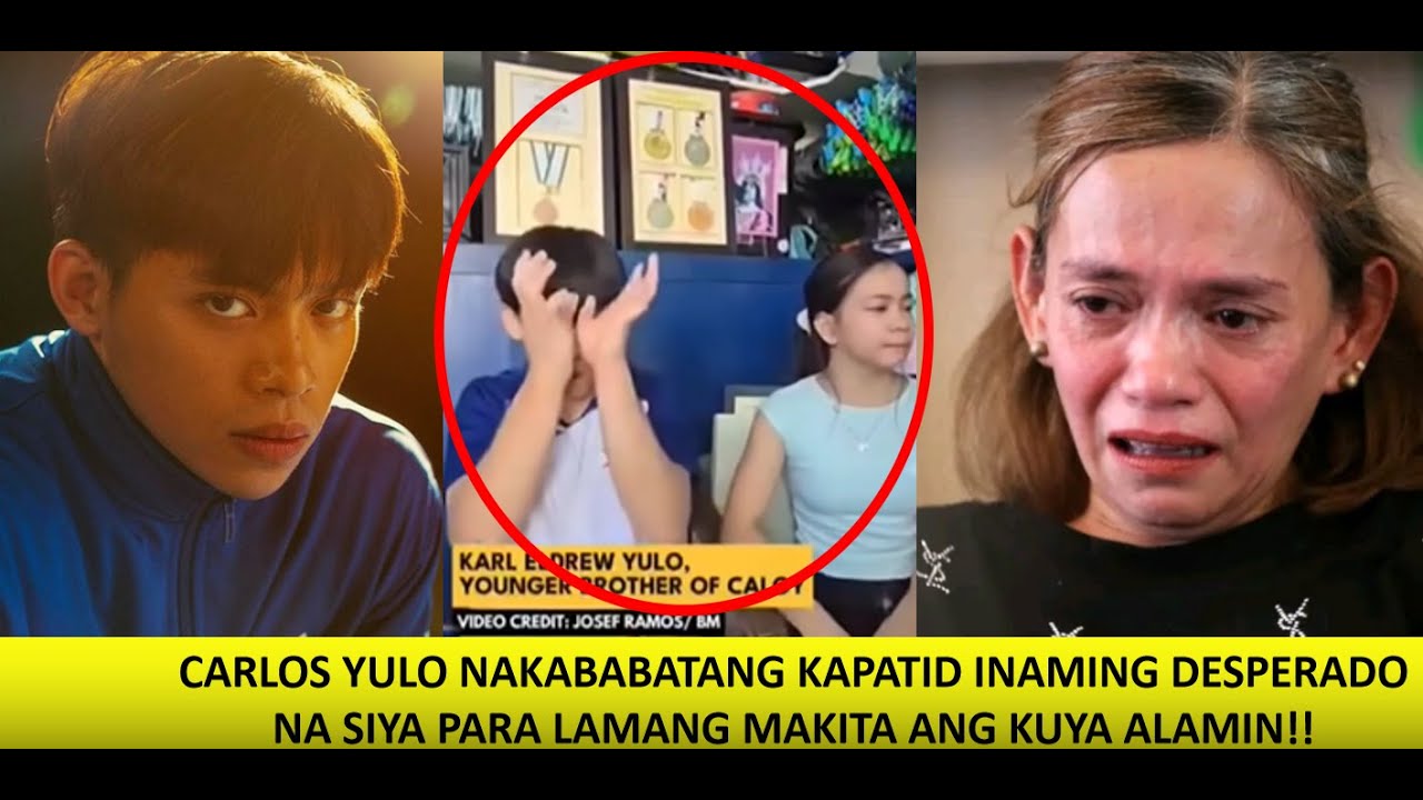 CARLOS YULO BROTHER ELDREW PINAKIUSAPAN NA ANG GF NG KUYA NA SI CHLOE ...