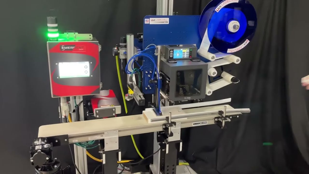 Custom Solution with Emergent Vision & Reject Station - YouTube