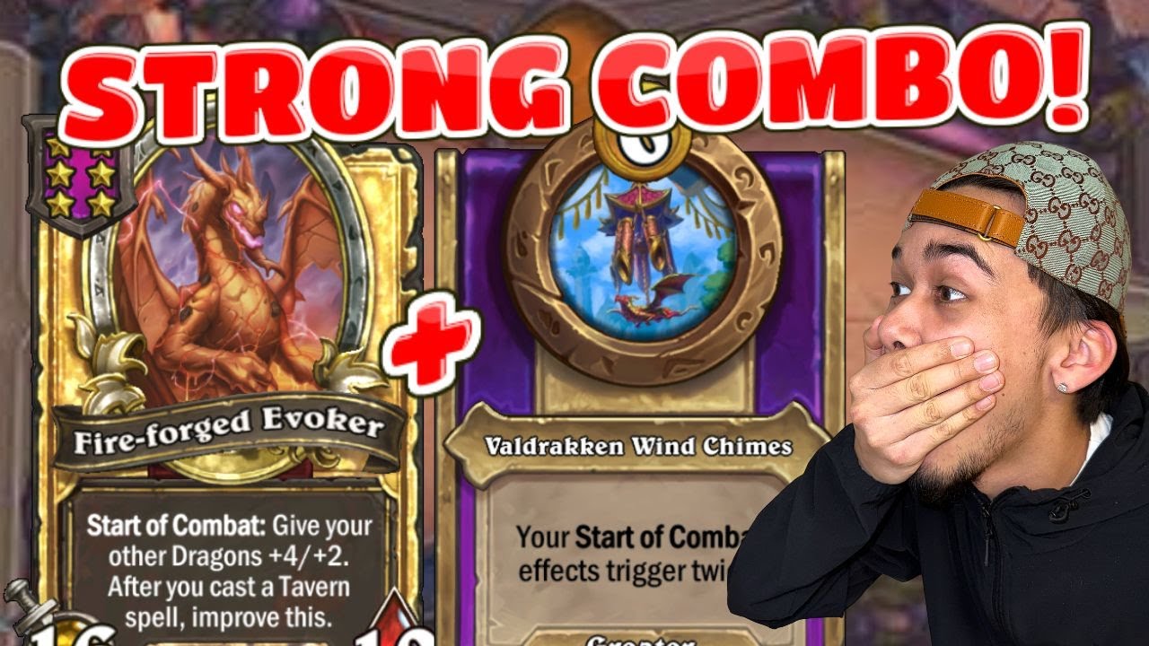 Super STRONG Dragon COMBO? | Hearthstone Battlegrounds - YouTube