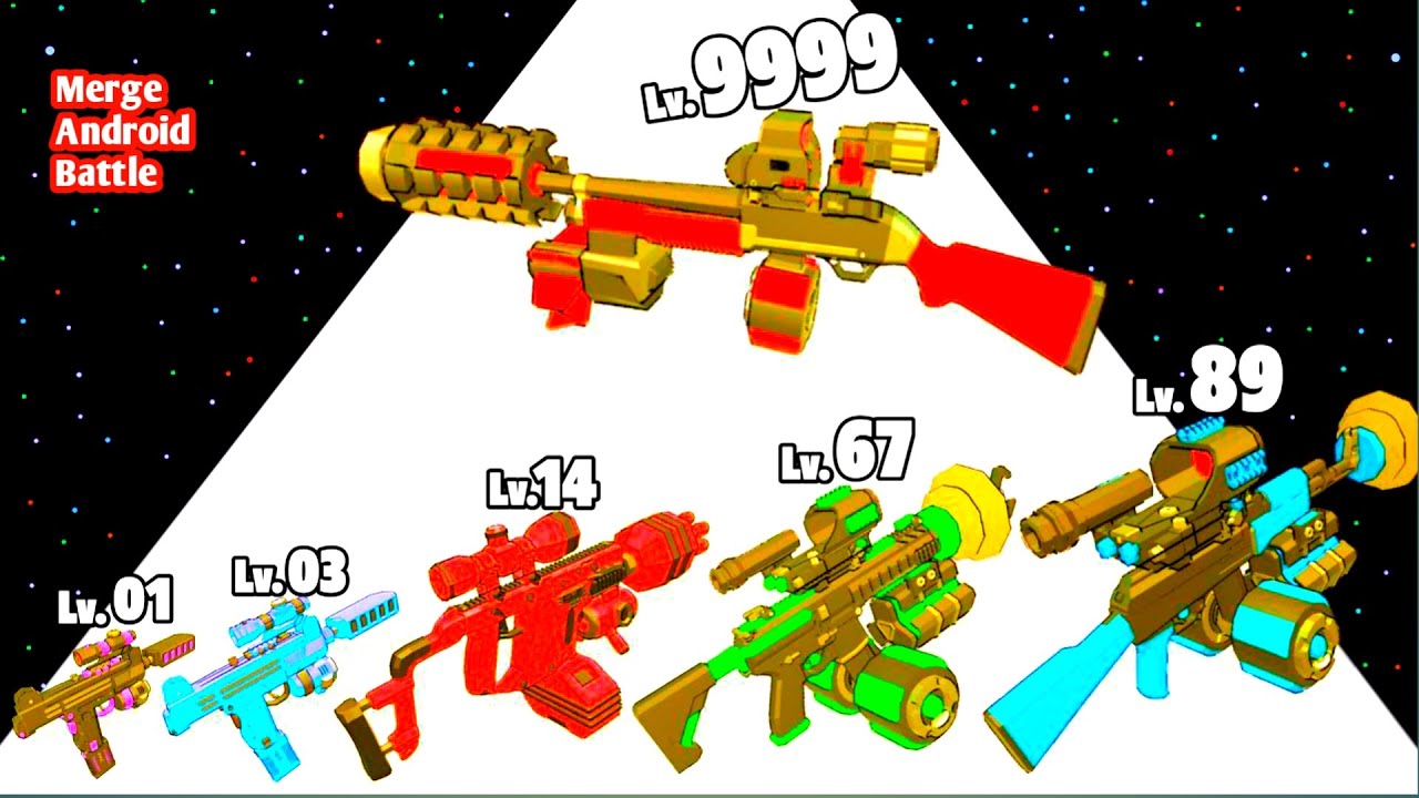 Merge Weapon Master - Level Up Gun Max Level Gameplay (New Update) HIGH ...