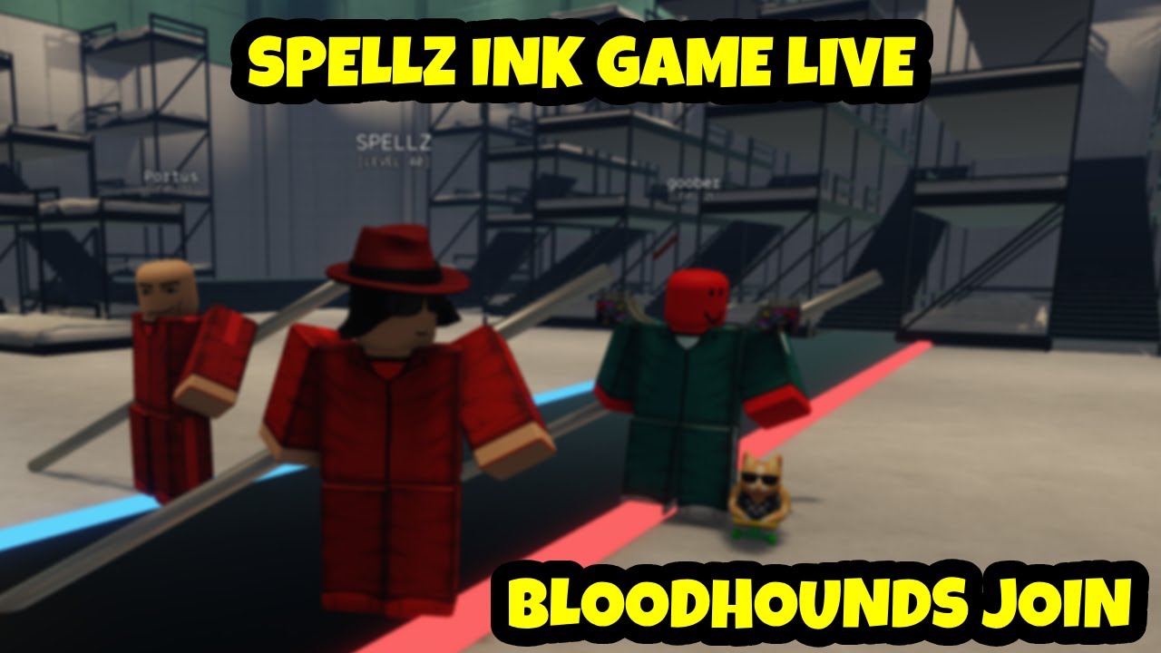 INK GAME LIVE WITH THE BLOODHOUNDS! (FEAT. GOOBER) - YouTube