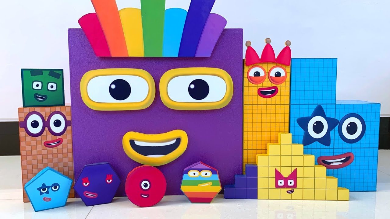 Looking for Numberblocks NEW BIGGEST NUMBER 7 10k Puzzle Tetris | ASMR ...