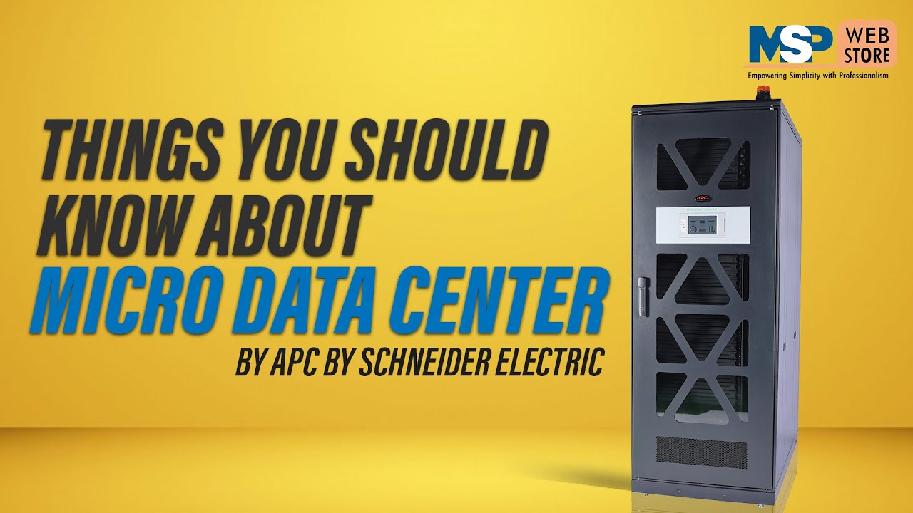 D For DataCenter Ep 3: Learn About Micro Data Center by APC by ...