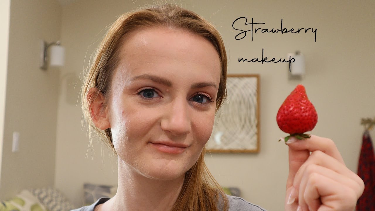 strawberry girl makeup trend tutorial - YouTube