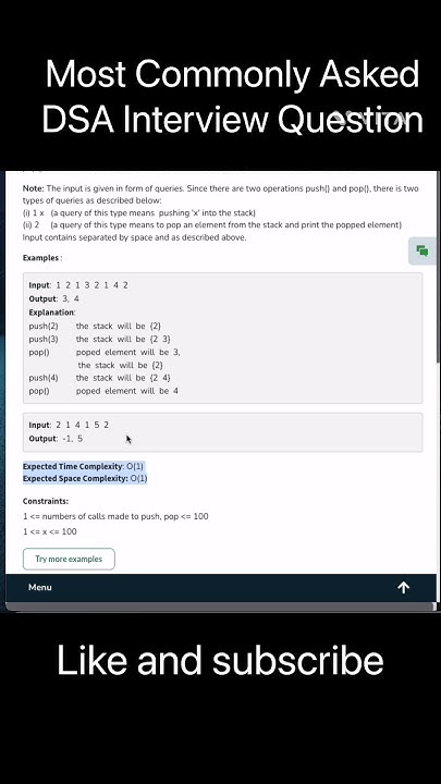 Implement Stack Using Array | Stack & Queue | Interview Prep | Quick Recap | DSA | Java | GfG ...