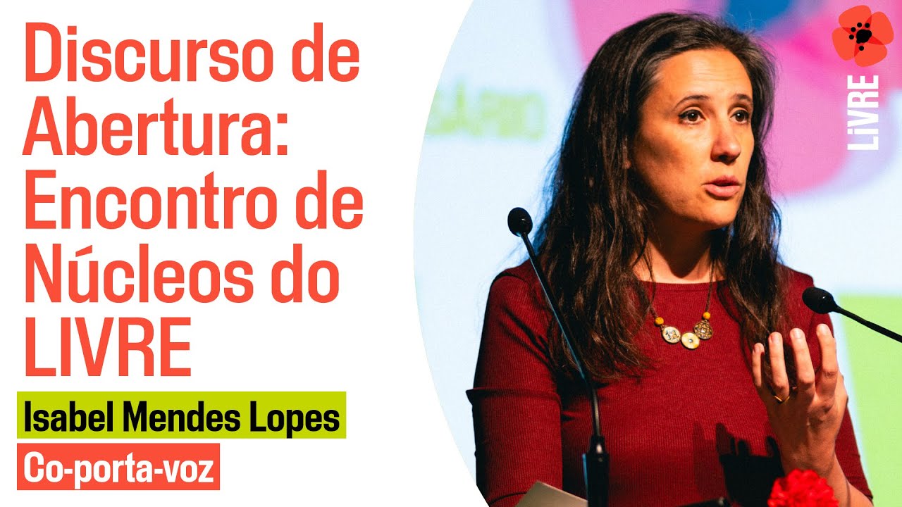Encontro de Núcleos do LIVRE - Isabel Mendes Lopes - YouTube