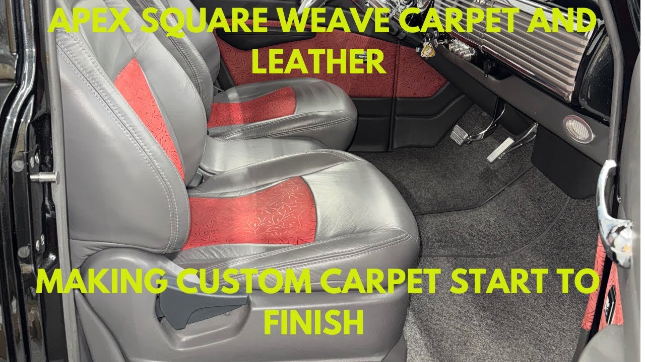 From Bare Floor To Full Custom Carpet. Every Step of the way using APEX ...