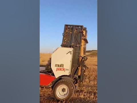 Arcusin bale bundler D14 #shorts #balepacker #arcusin - YouTube