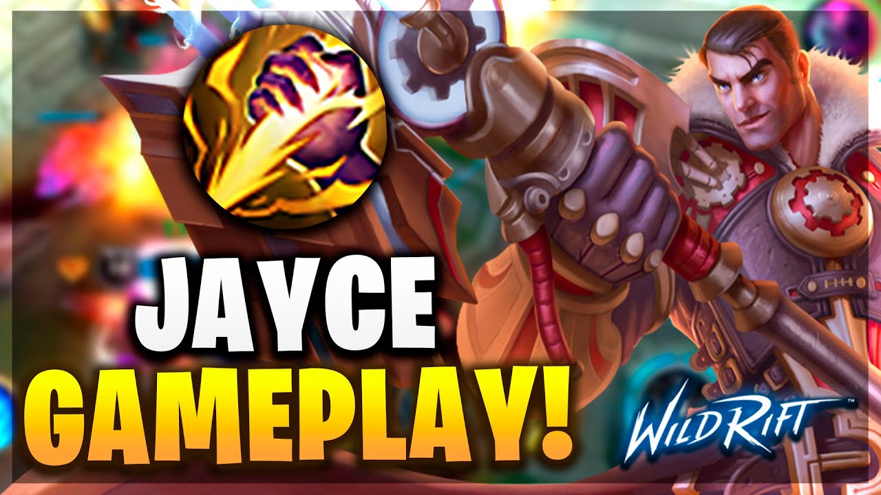 ¡JAYCE GAMEPLAY EN LA JUNGLA! BUILD Y RUNAS OP! | Wild Rift - YouTube