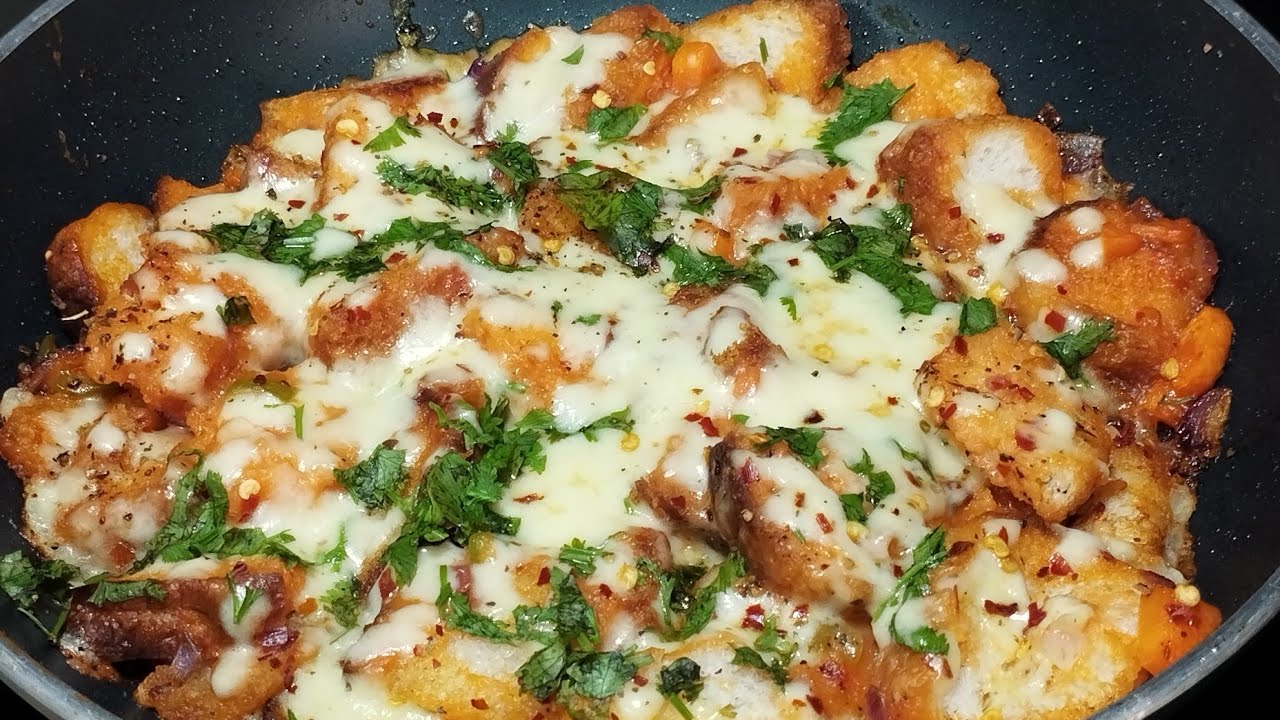 Cheese Bread Bite Recipe/New Recipe/Easy Bread recipe - YouTube