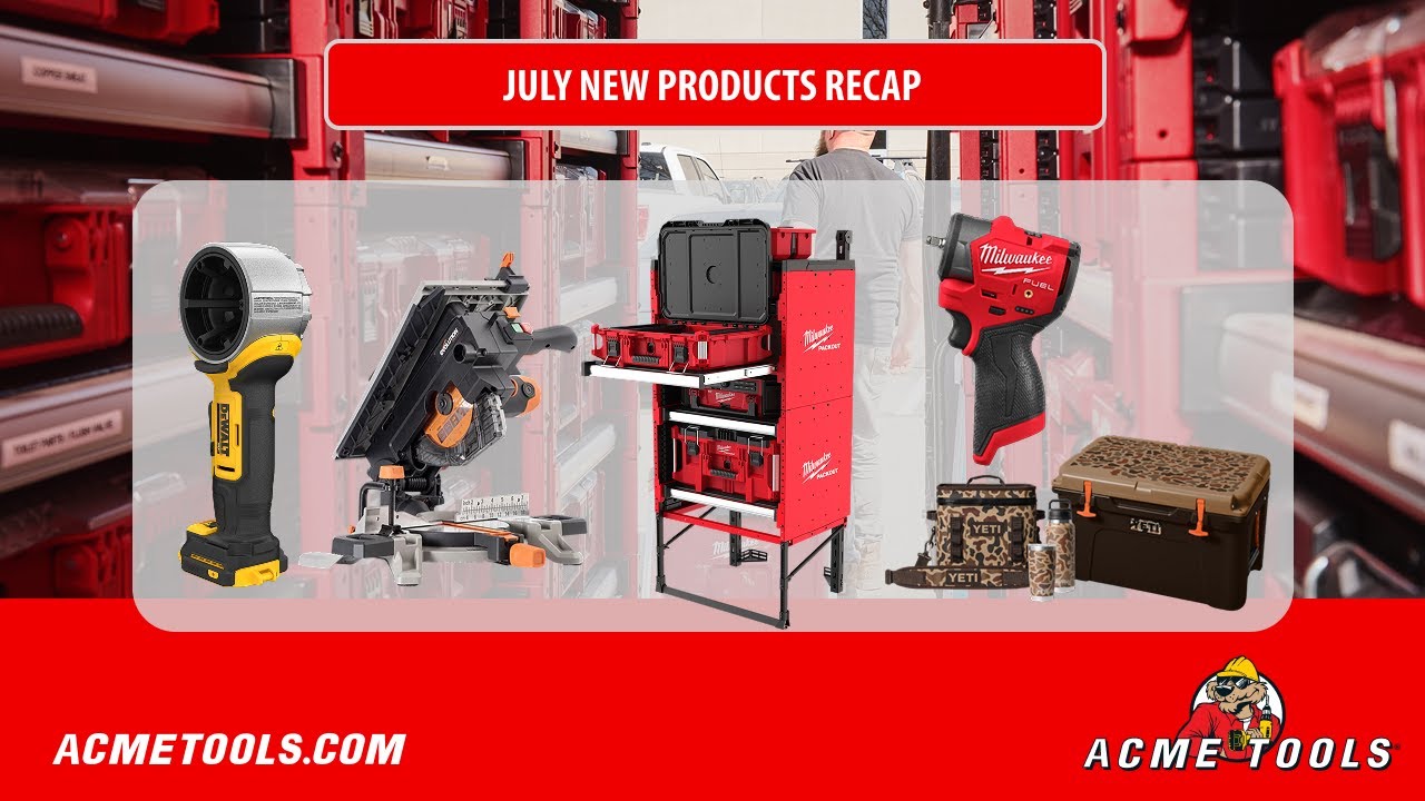 July 2025 NEW Releases at Acme Tools! - YouTube