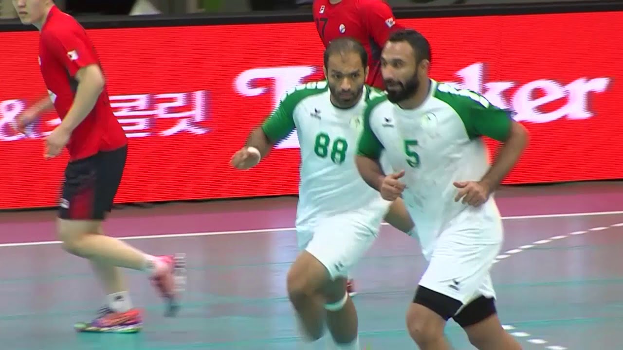 20180128 18th Asian Men's Handball Championship 2018 KOREA vs SAUDI ...