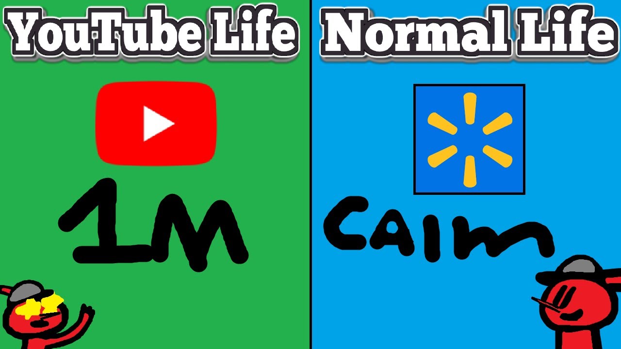 YouTube Life And Normal Life - YouTube