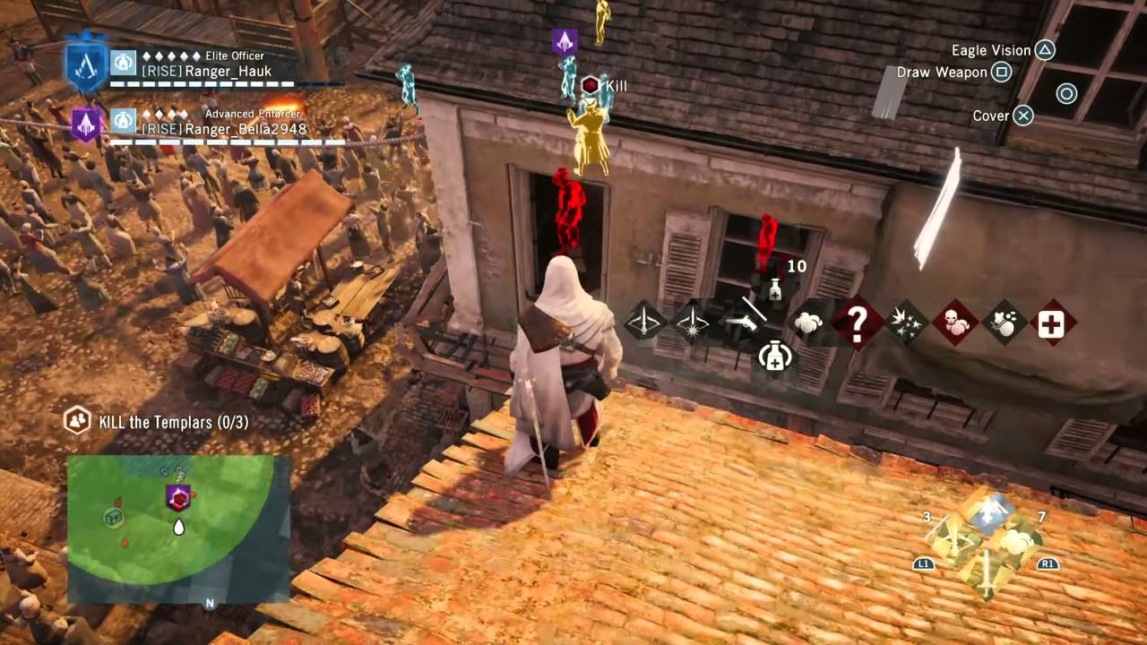 Assassin's Creed Unity Ezio Outfit Gameplay - YouTube