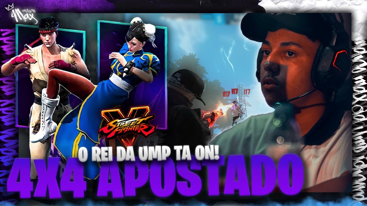 🔴REI DA UMP ON HAHA🔴 FREE FIRE AO VIVO 🔴 MANOMAX FF🔴 - YouTube