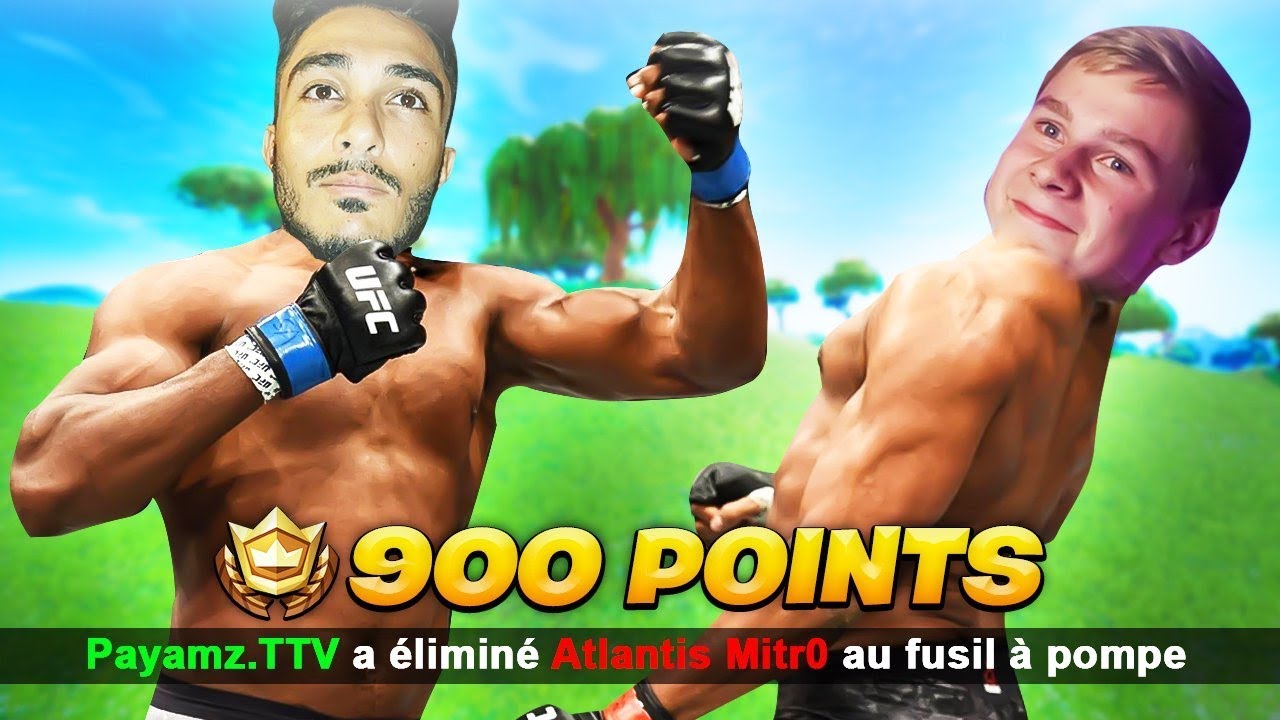 JE TUE ATLANTIS MITR0 EN RANKED 900pts ! FORTNITE BR - YouTube