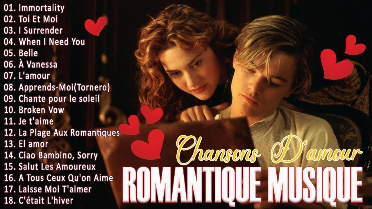 Romantique Chansons D'amour ♪ღ♫ Meilleures Chansons D'amour Francaise ...
