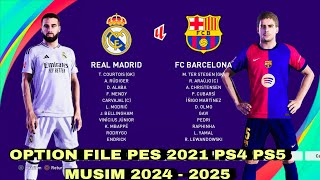 Option File Pes 2021 Terbaik By Kimmi85 2024 2025 Ps4 Anak Rental Id ...