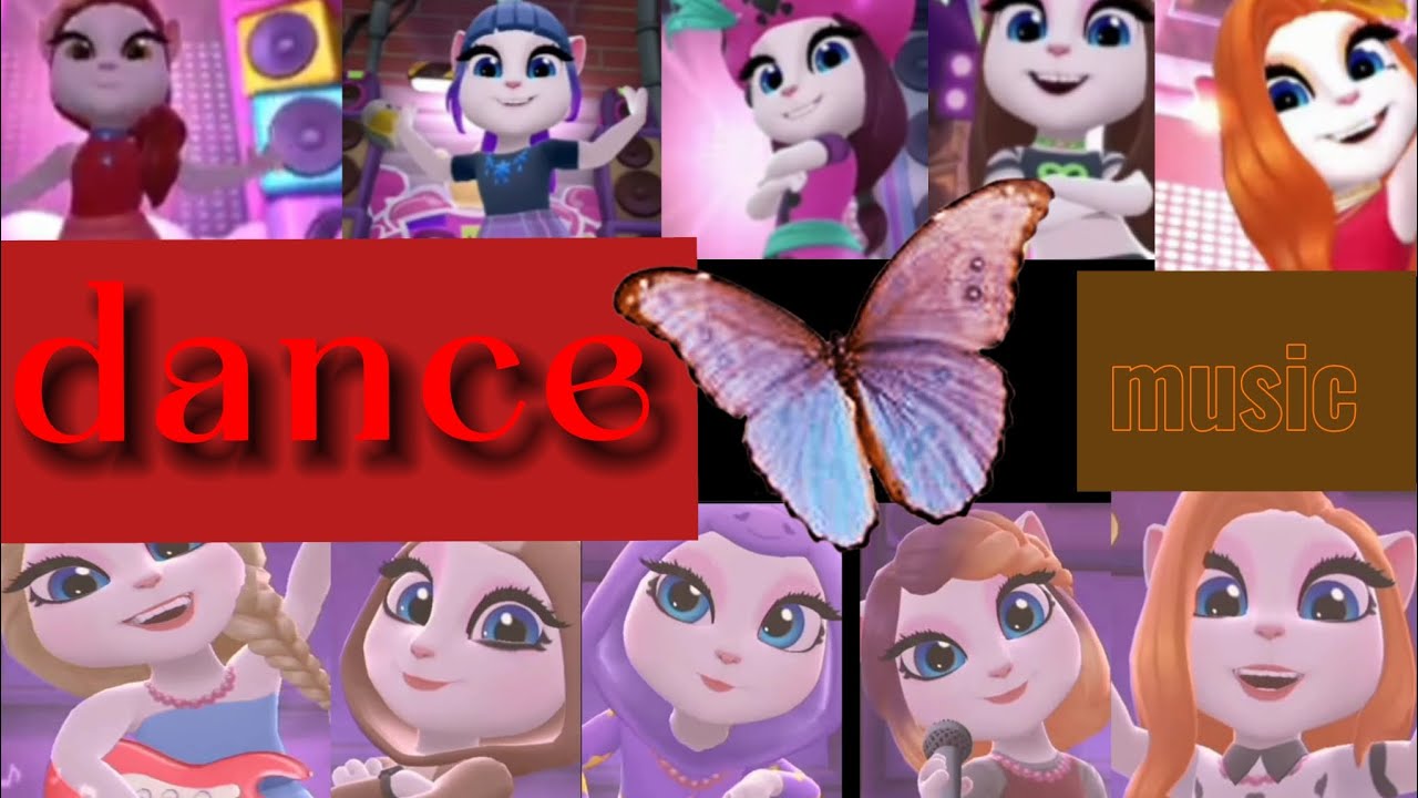 my talking angle 2 dance matching music 🎵🎵 - YouTube