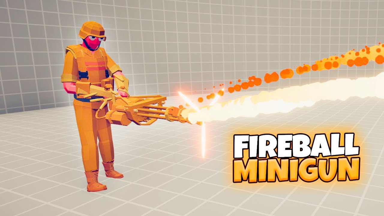 FIREBALL MINIGUN Vs EVERY FACTION TABS Totally Accurate Battle fireball-minigun-vs-every-faction-tabs-totally-accurate-battle