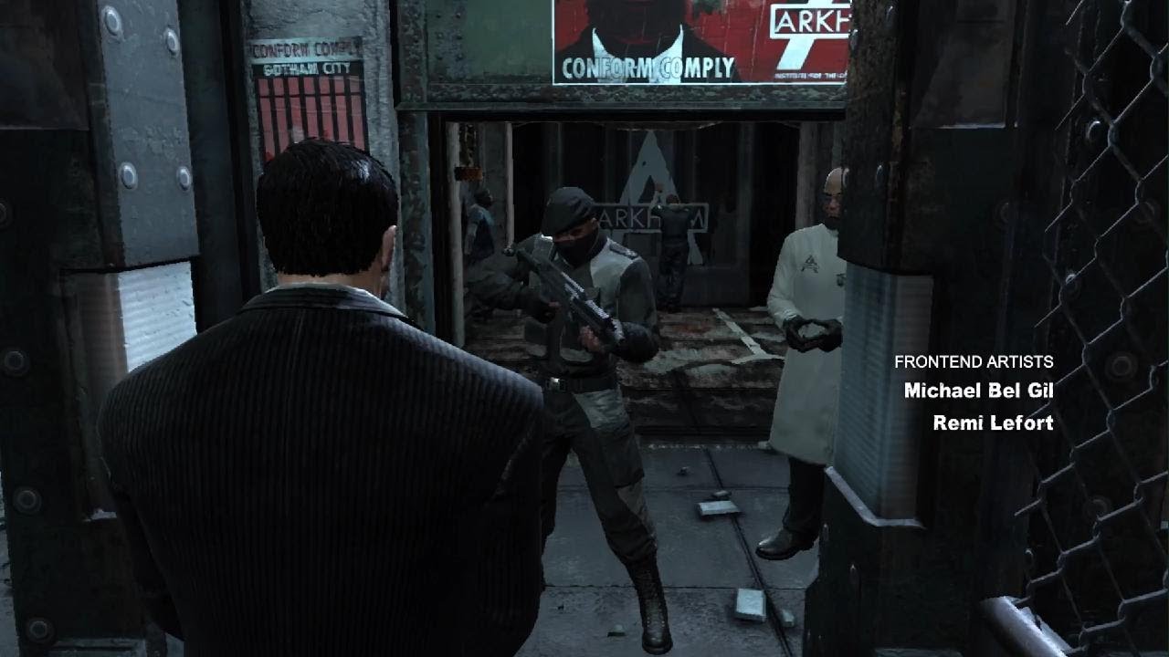 Batman: Return to Arkham - Arkham City brakeing bones - YouTube