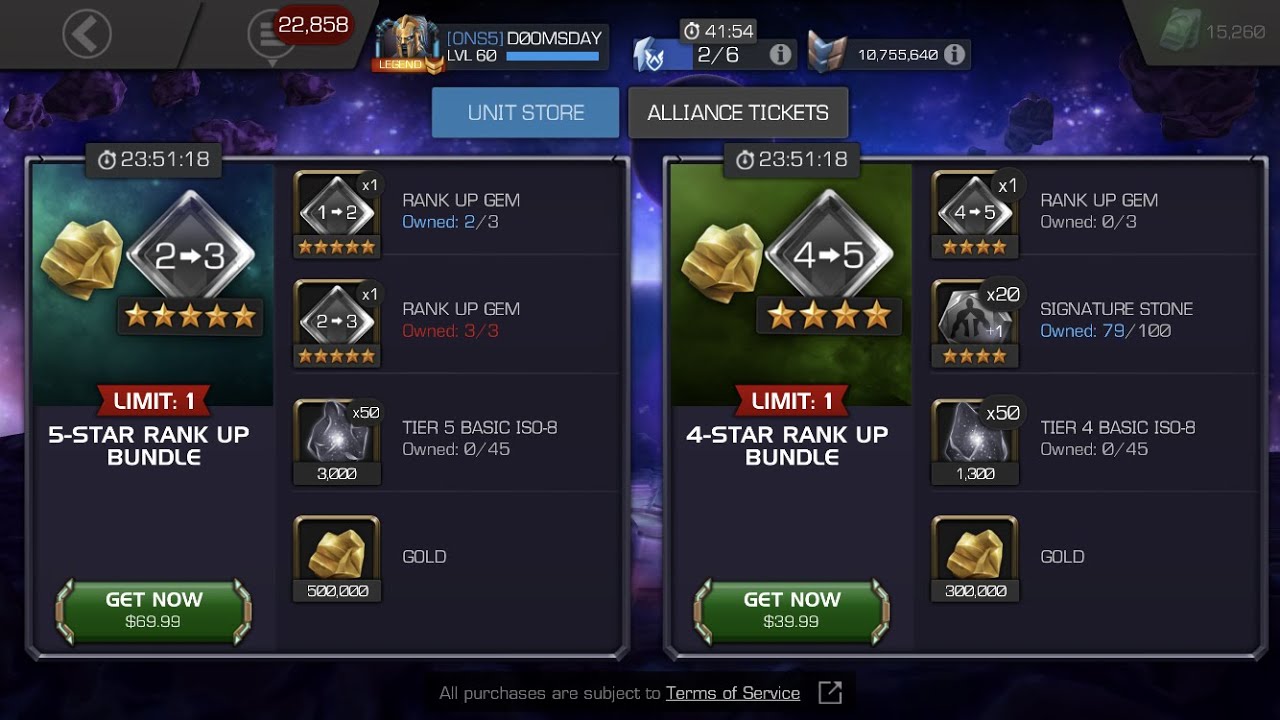 MCOC - Jan 9th 2021 Unit Store Offer Review - YouTube