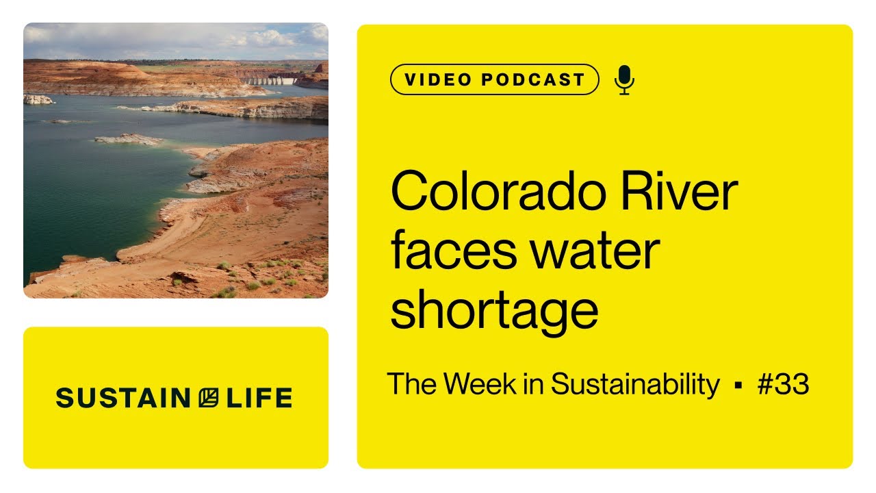 Colorado River faces water shortage // The Week in Sustainability - YouTube