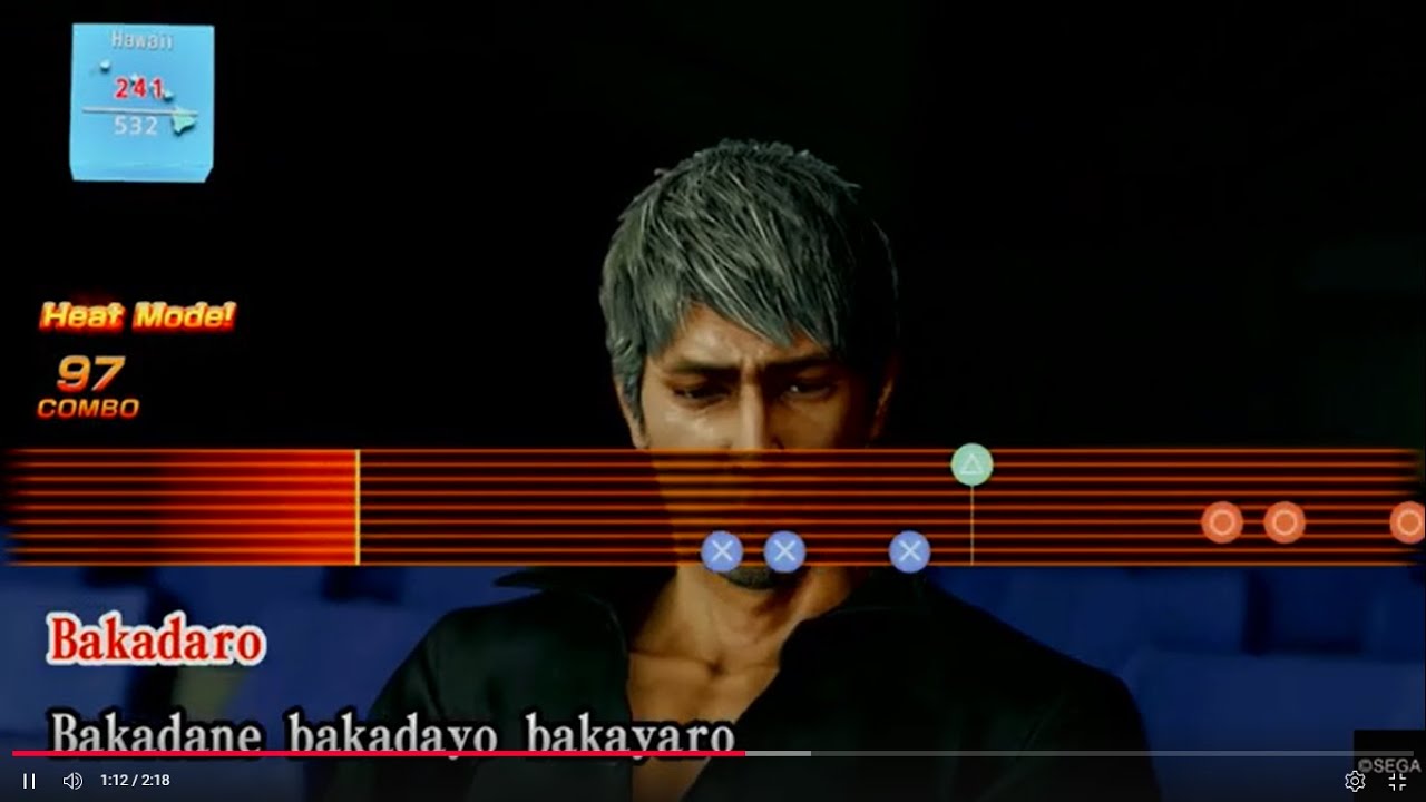 Baka Darou (Playing The Fool) | Like A Dragon: Infinite Wealth Karaoke ...
