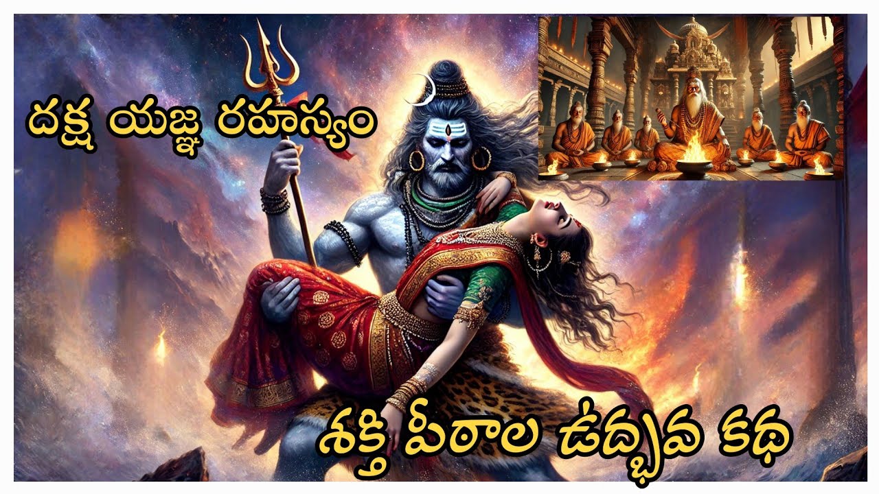 "Daksha Yagna Mystery| Birth of Shakti Temples!" Shiva & Sati A Divine ...