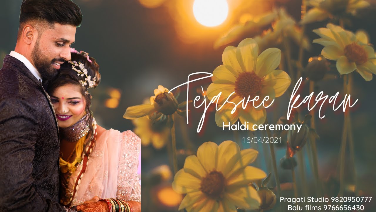 KARAN HALDI CEREMONY | HALDI CINEMATIC | AAGRI HALDI | WEDDING | - YouTube