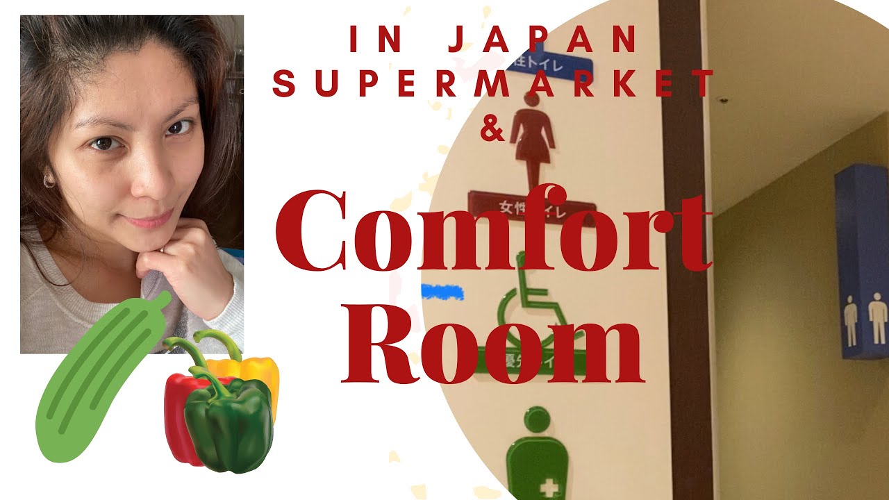 JAPANESE TOILET at mall / comport room & supermaket in japan - YouTube