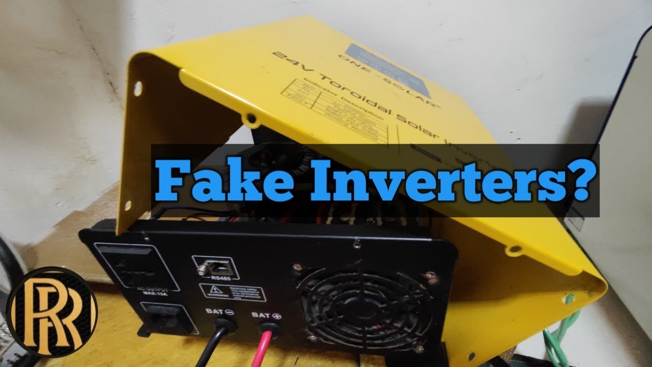One solar toroidal inverter pure sine wave teardown - YouTube