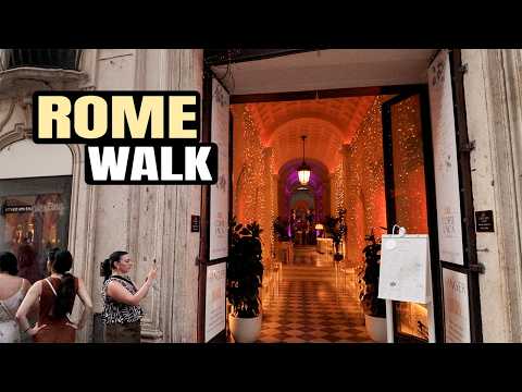 Via del Corso at Sunset | Rome Walking Tour 2026