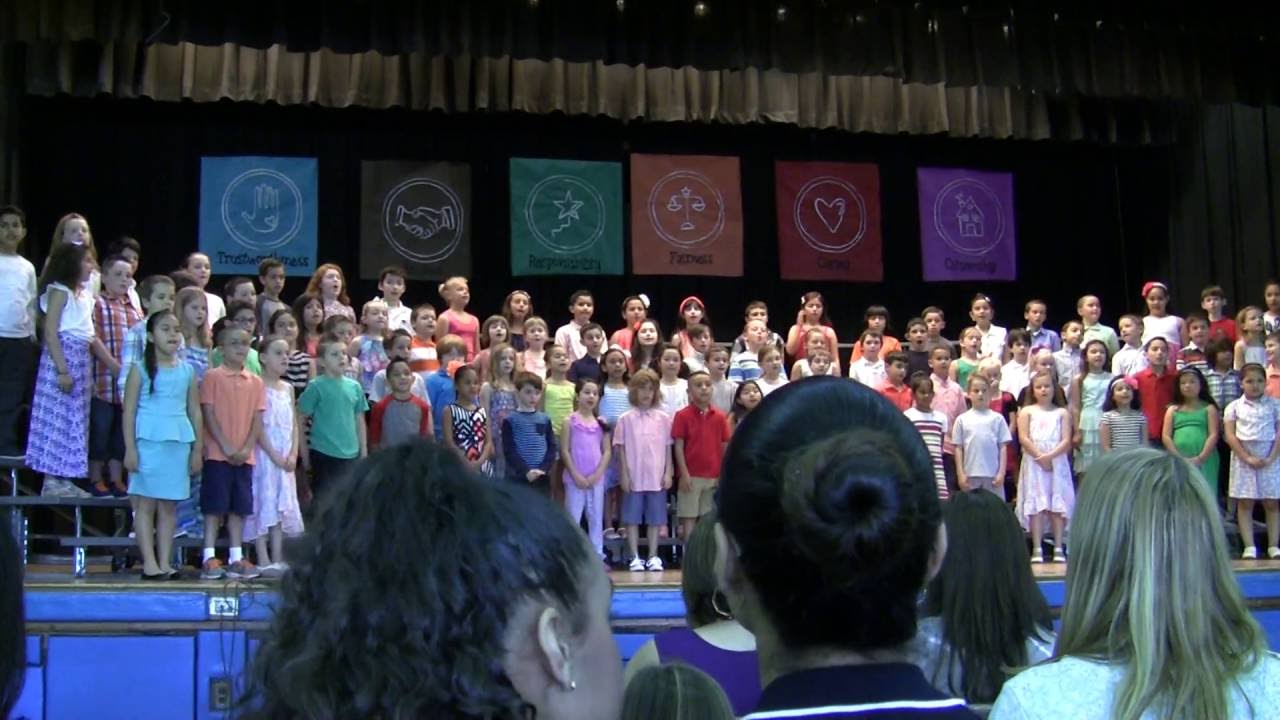 School #2 Second Grade Show: 'Fess Up When You Mess Up Blues - YouTube