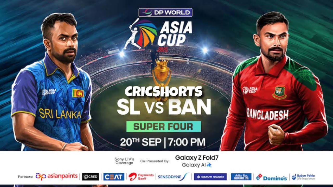 SRI LANKA vs BANGLADESH | #highlights #asiacup #asiacup2025 #t20 # ...