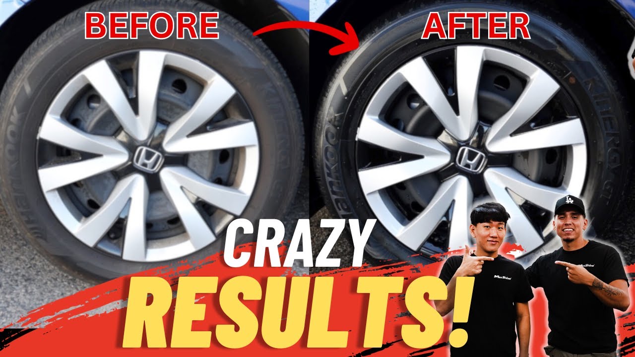 How to Detail your Wheels & Tires in 5 Simple Steps ! - YouTube