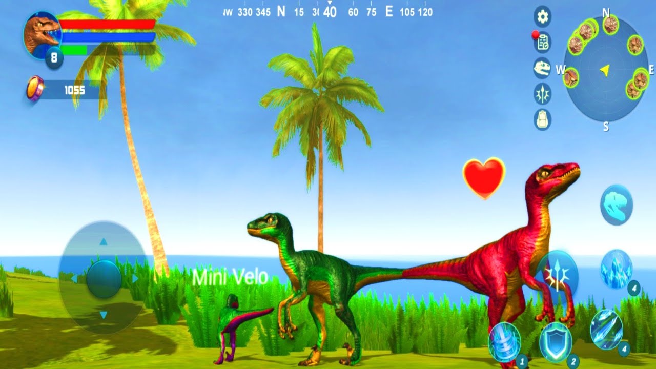 Velociraptor Simulator - Android Gameplay #16 - Dinosaur Simulator ...