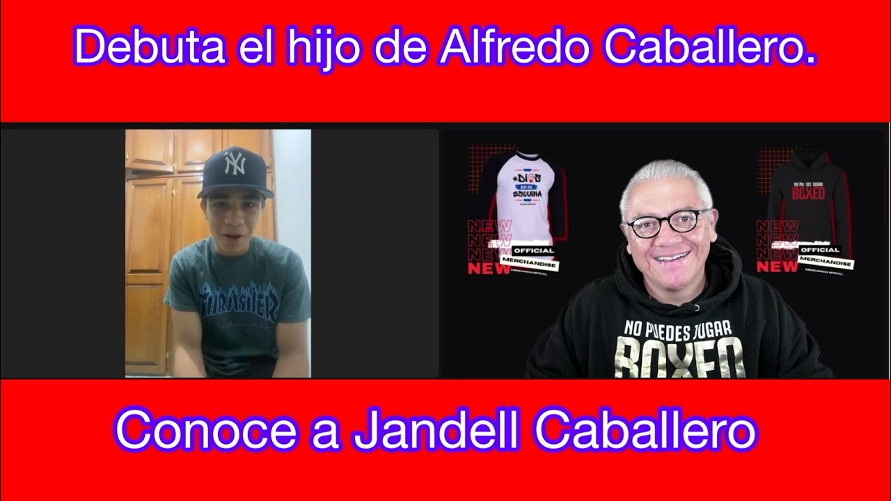 ¡Debuta el hijo de José Alfredo Caballero, Jandell y nos acompaña en ...