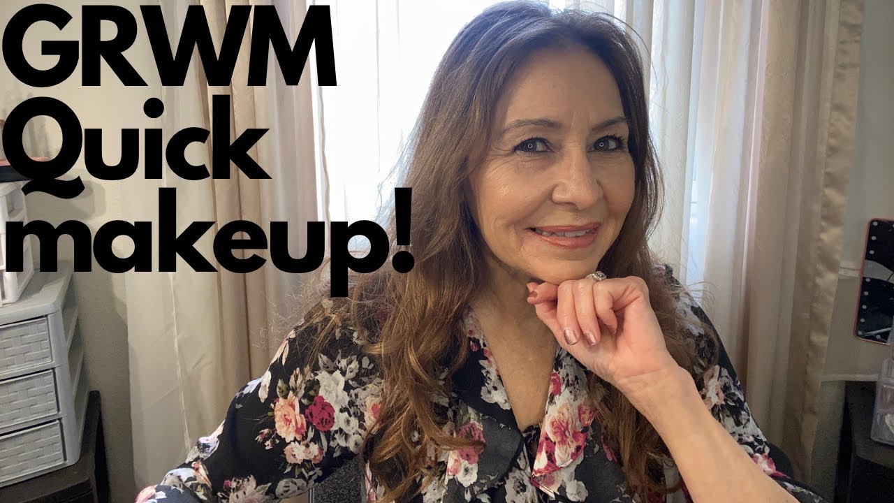 GRWM Quick Makeup for work Over 50! #makeupmonday - YouTube
