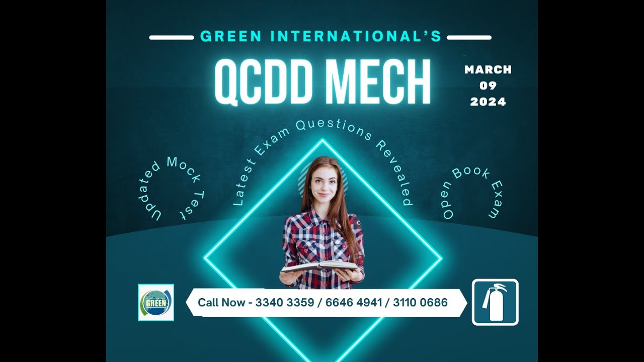QCDD Mechanical Exam Training In Qatar By Green International - YouTube