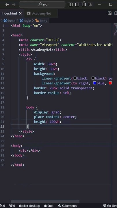 Circle Colorful | HTML CSS #asmr #coding #shortvideo #shorts #html #css - YouTube