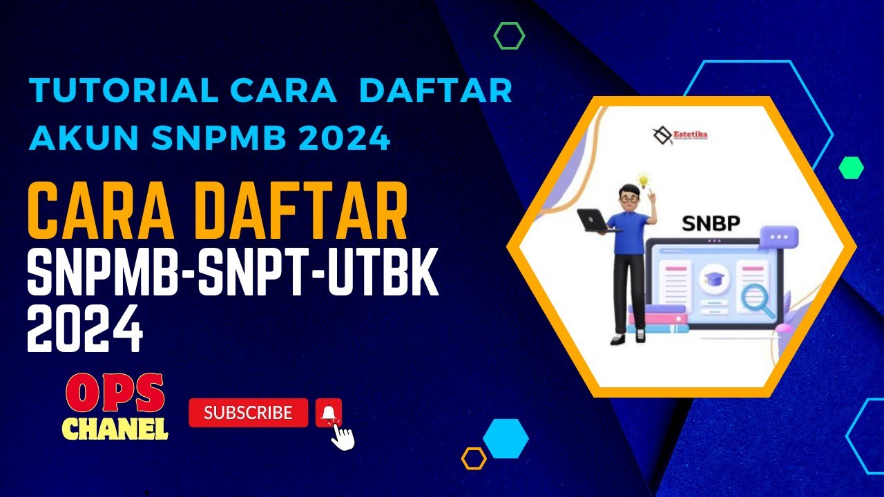 Cara Daftar Akun SNPMB 2024 || #snpmb2024 #snbp2024 - YouTube