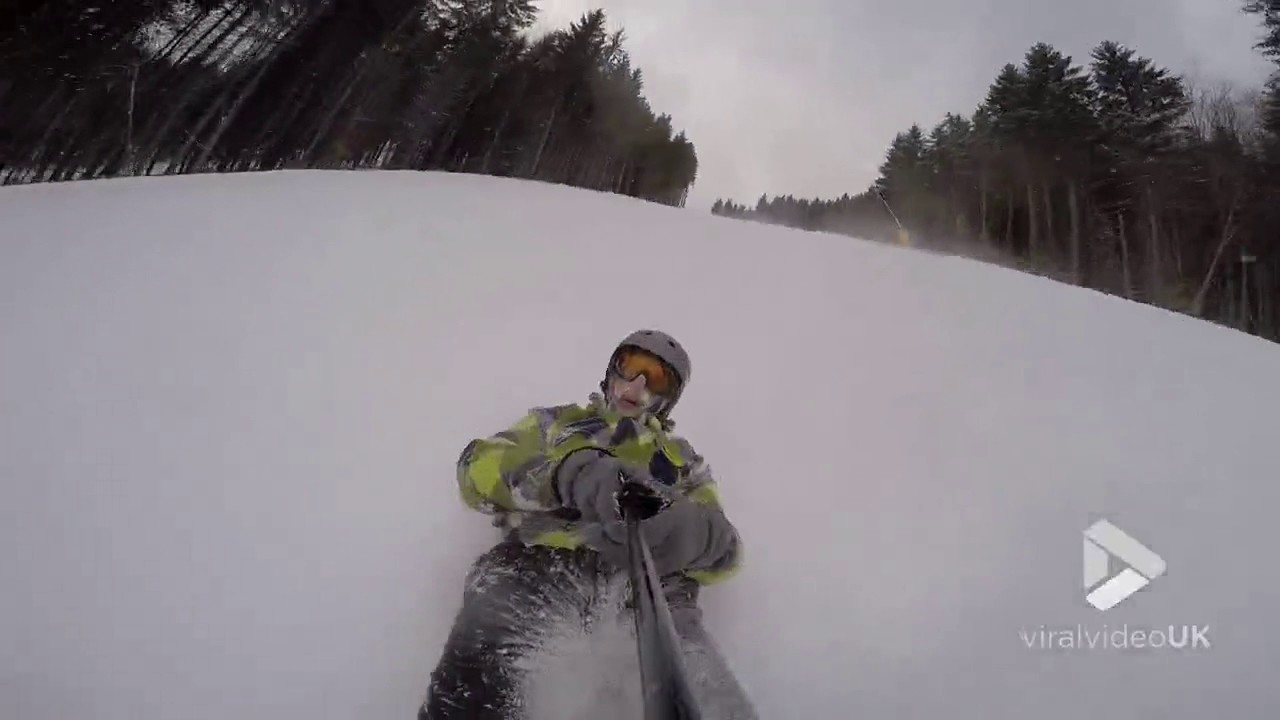 Viral Video UK: Best snowboard fail - YouTube